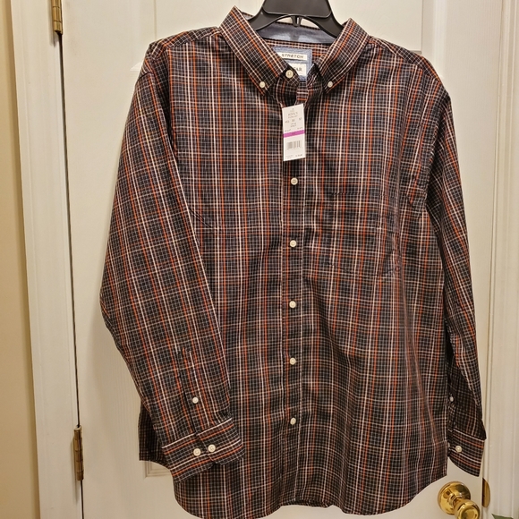 Haggar | Shirts | Mens Haggar Button Down Shirt Sx Xxl | Poshmark